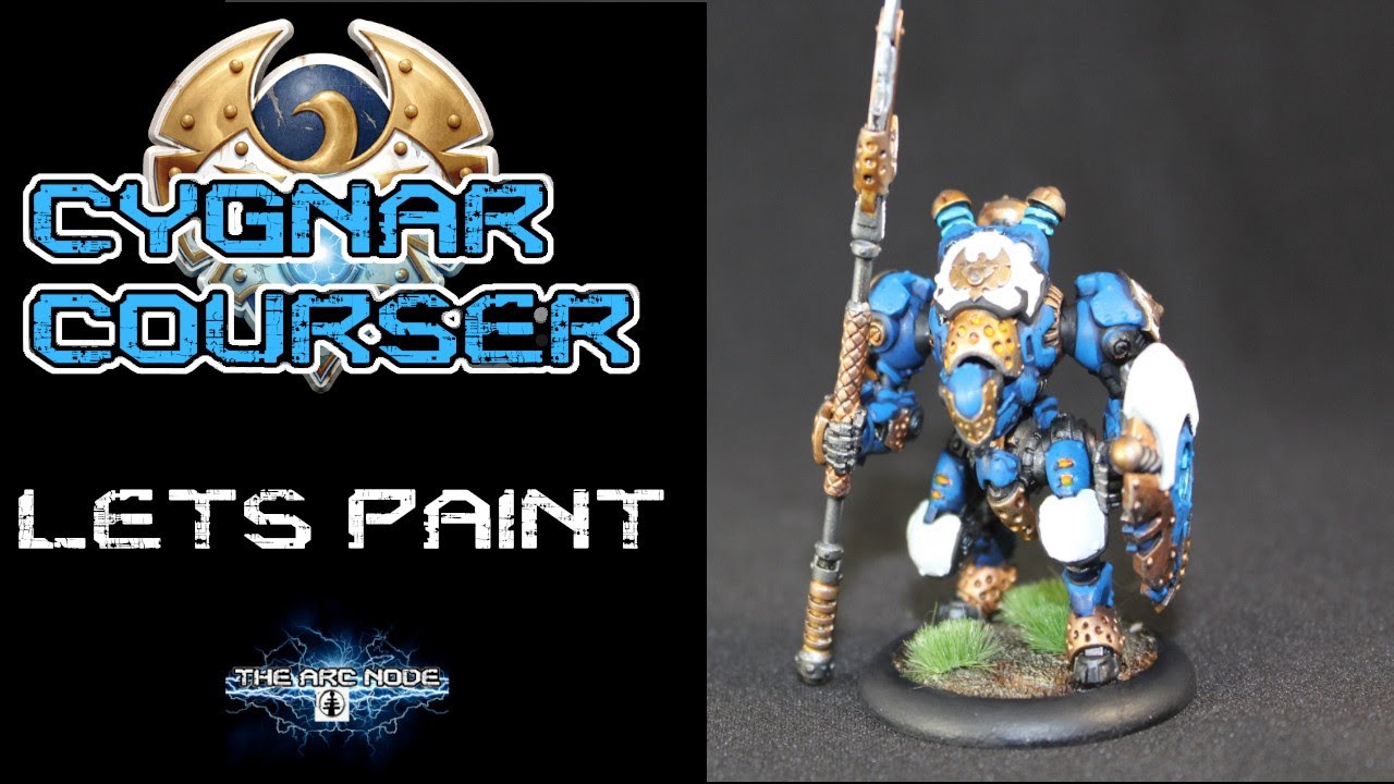 Cygnar Courser - Lets Paint - YouTube