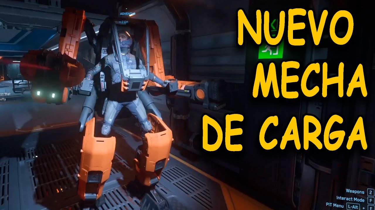 ATLAS MECHA DE CARGA | Lo Pruebo | Star Citizen gameplay en español ...