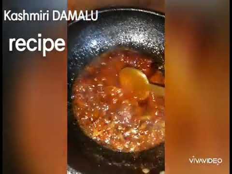 Kashmiri DAMALU(recipe)hot and tasty - YouTube
