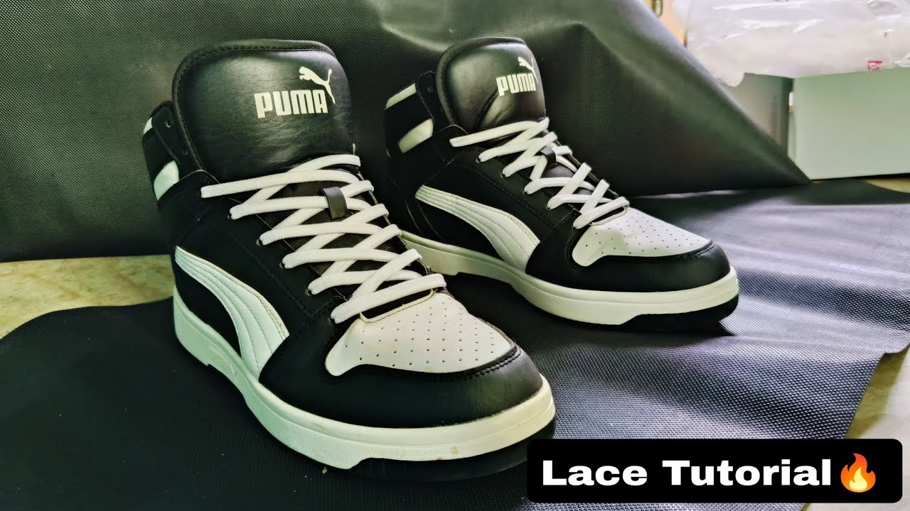 Ho To Lace Up Your Shoelace || Like Nike/Puma/Adidas All Top High ...
