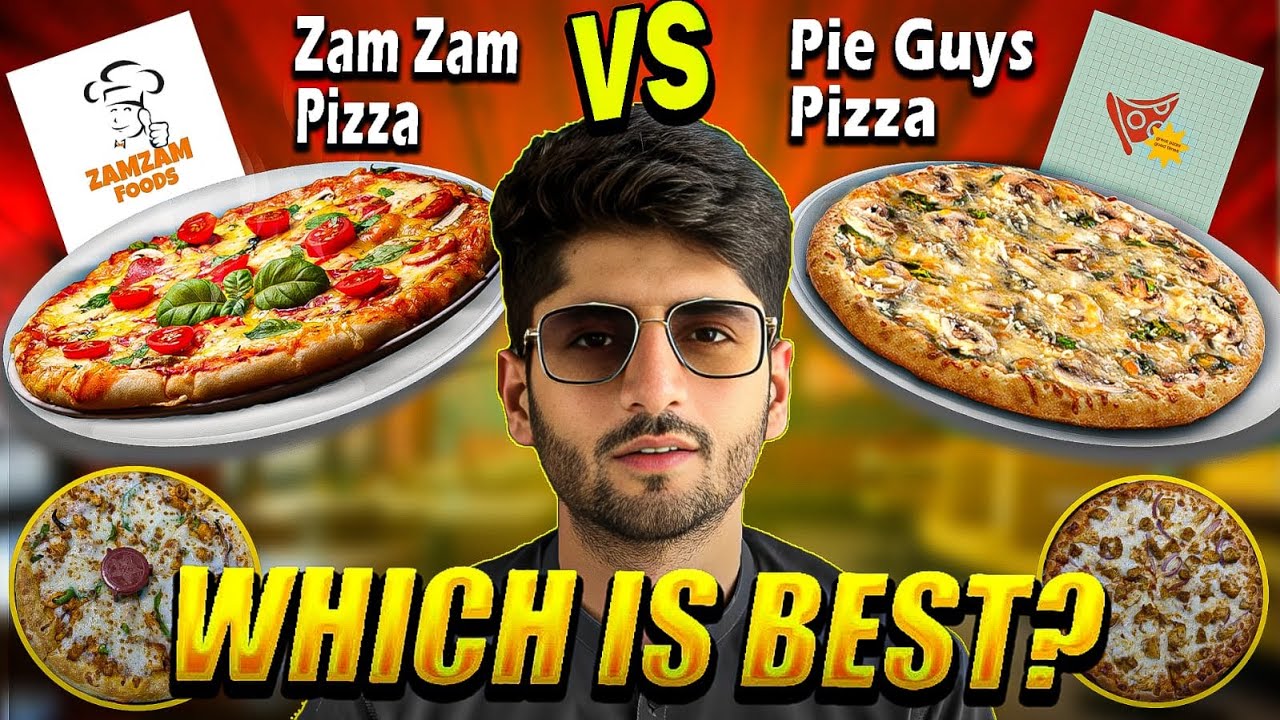 Pie guys pizza vs zam zam pizza : which one is better | authentic ...