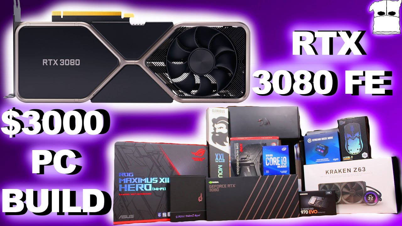 RTX 3080 FE $3000 PC BUILD !!! [PC BUILD GUIDE] - YouTube