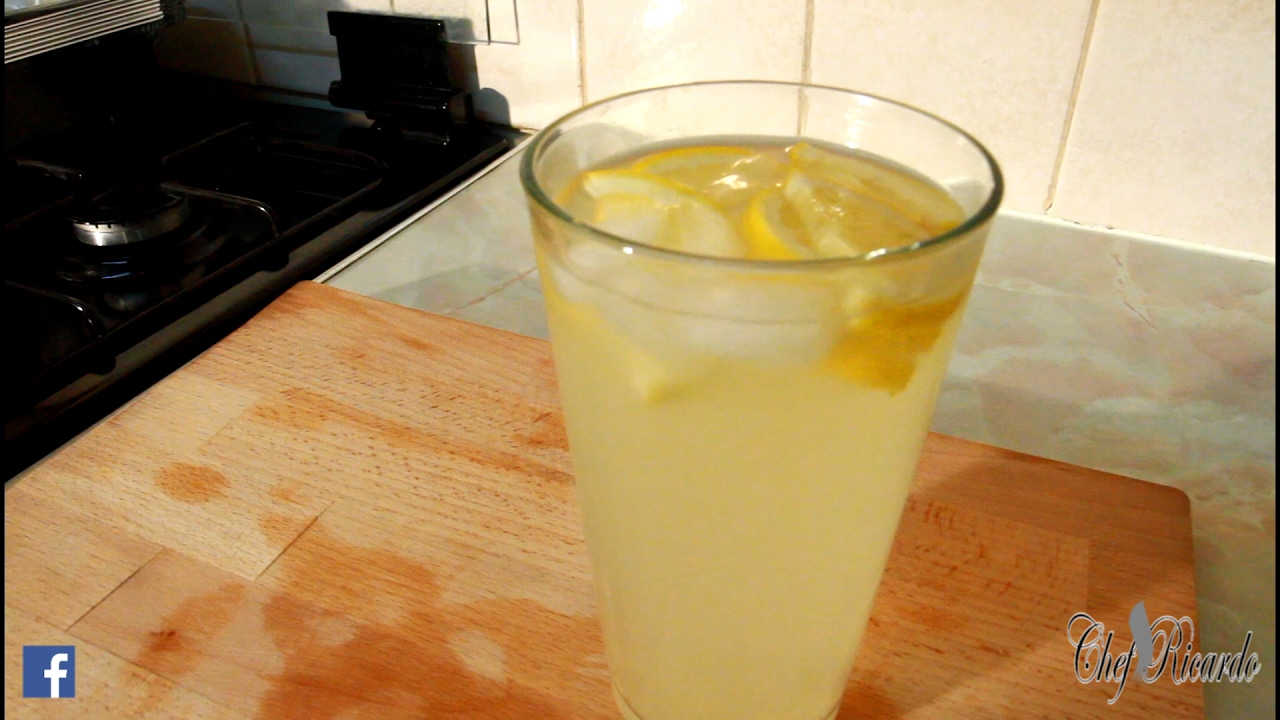 HEALTHY GINGER TEA - Chef Ricardo Juice Bar - YouTube