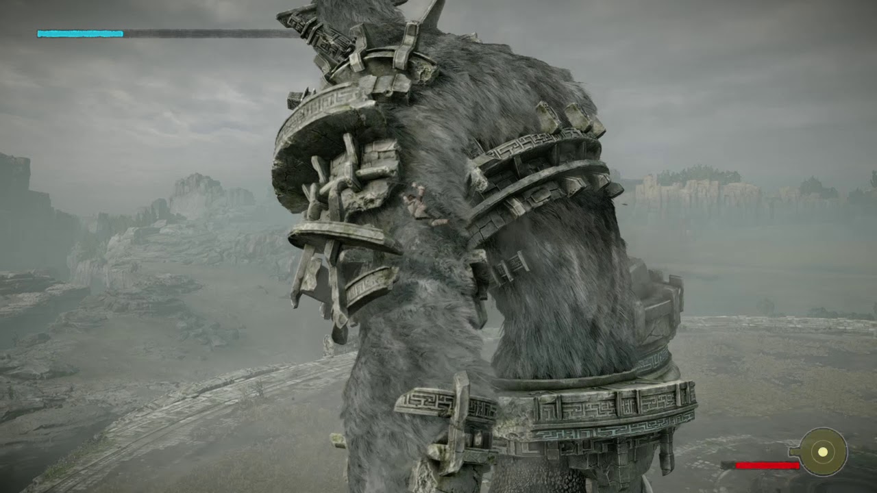 SHADOW OF THE COLOSSUS™ 3rd colossi GAIUS - YouTube
