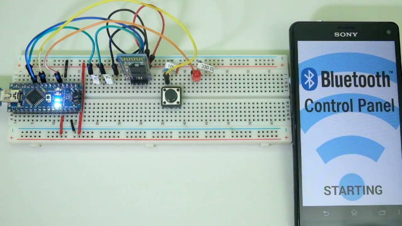 BCP Example 2: LED + large switch in the app and a button switch on the ...
