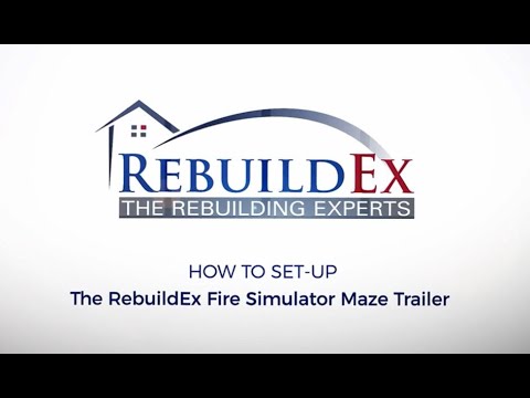 RebuildEx Fire Simulator Maze Trailer - YouTube