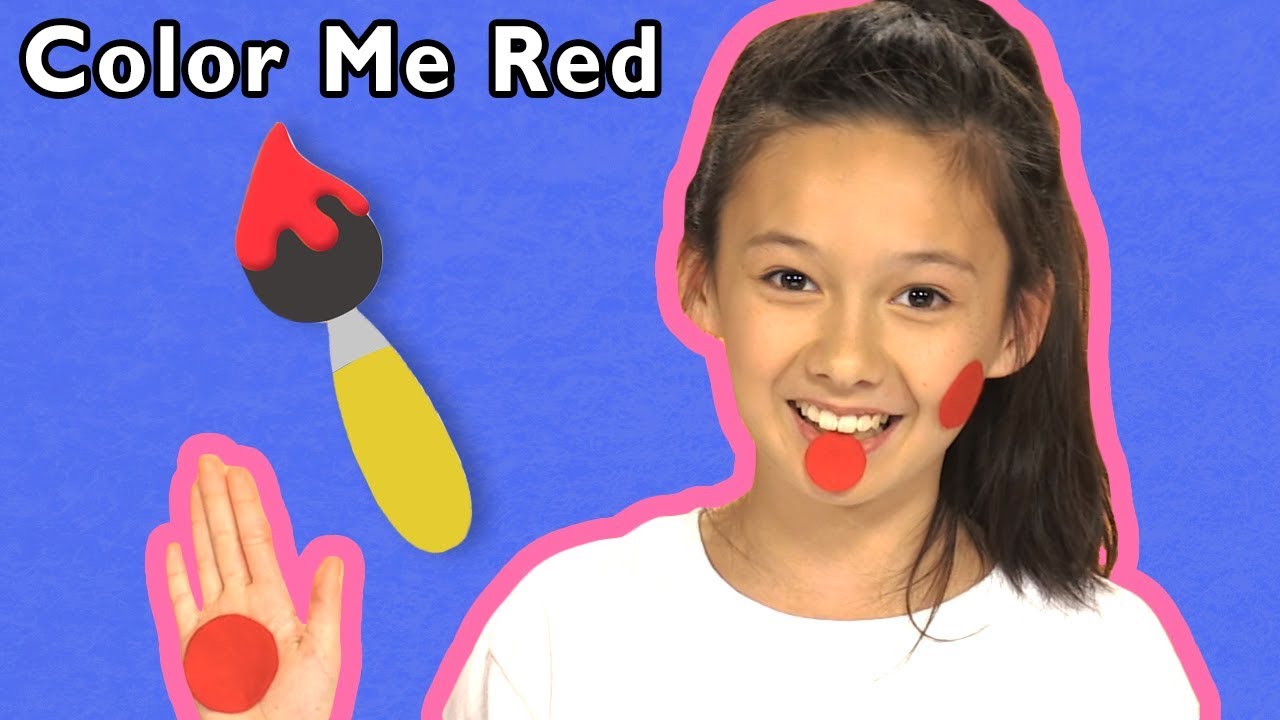 Color Me Red + More | Mother Goose Club Playhouse Songs & Rhymes - YouTube
