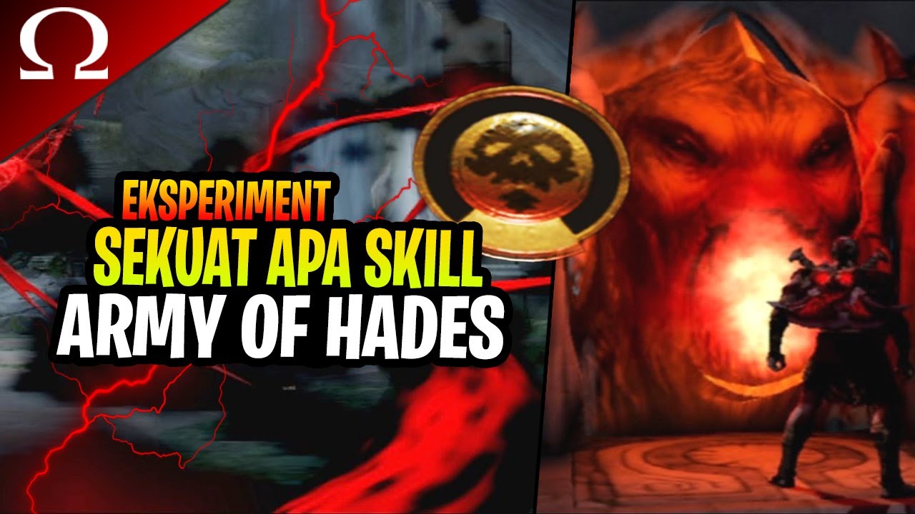 SKILL TERKUAT ARMY OF HADES MELAWAN SEMUA BOSS !! - God Of War (VERY ...