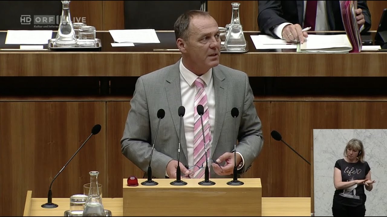 Peter Wurm - Arbeitsmarktpolitik Finanzierungsgesetz - 29.6.2017 - YouTube