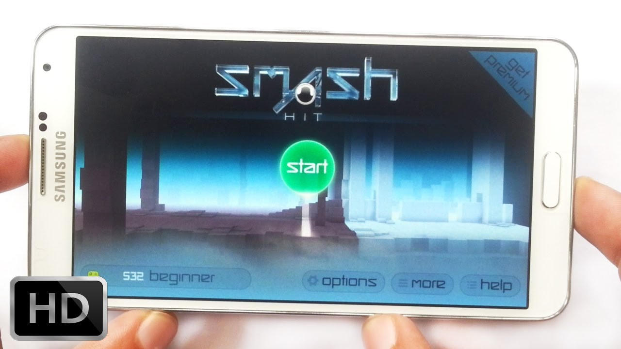 Smash Hit Gameplay Android & iOS Samsung Galaxy Note 3 HD - YouTube