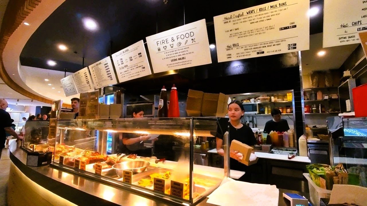 Sydney City Walk - Australia Square Food Court and Wynyard Food Court ...