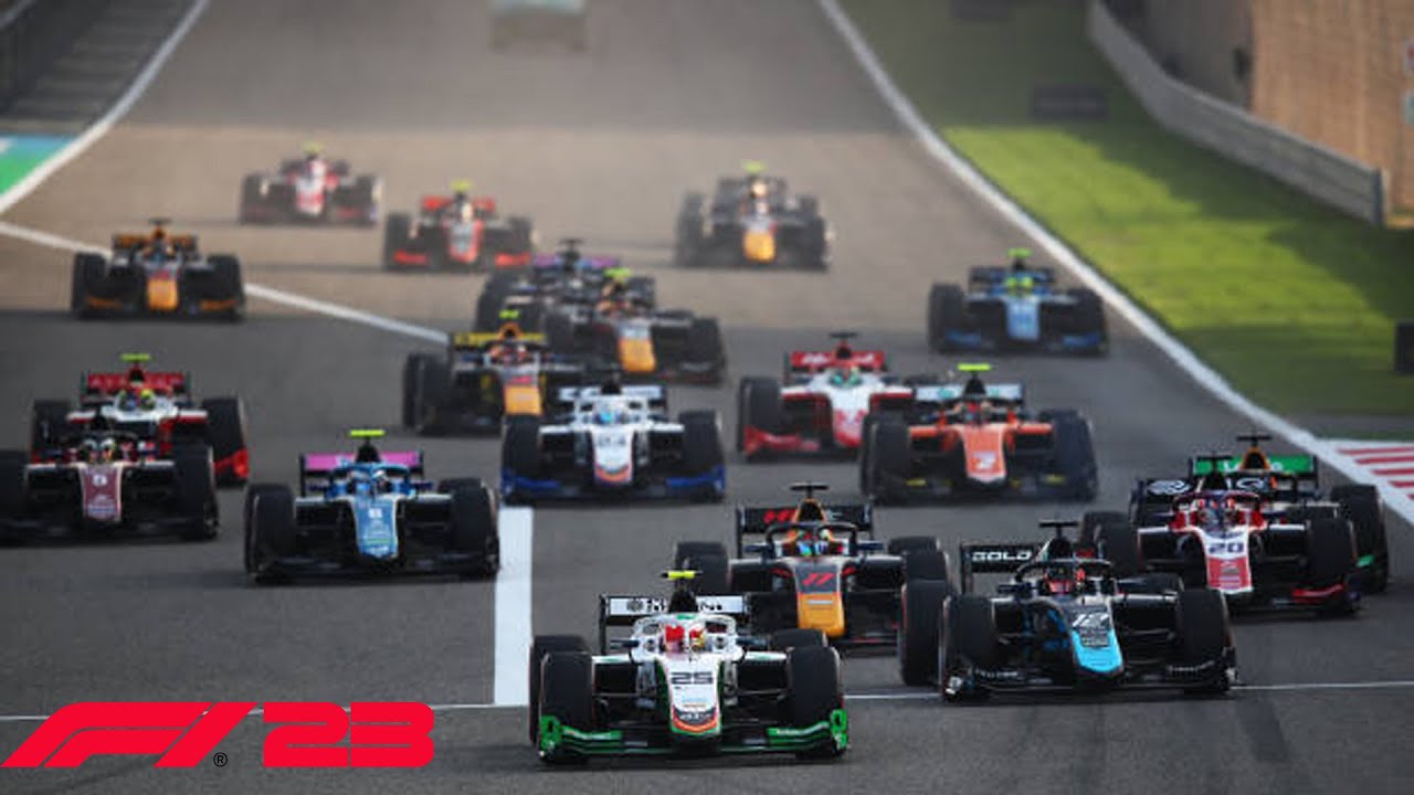 Bahrain F2 Qualifying and Sprint Race: Career Mode | F1 23 S1E1 - YouTube