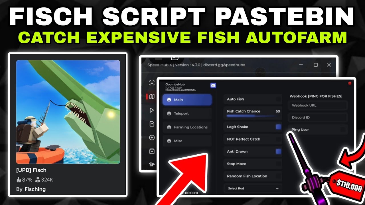 [New]🌊Fisch Script Pastebin The Best Instant Catch Fish AutoFarm Legit ...