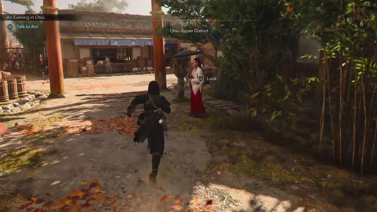 Assassin's Creed Shadows | Talk to Aoi Mission Location | An Evening in Otsu - YouTube