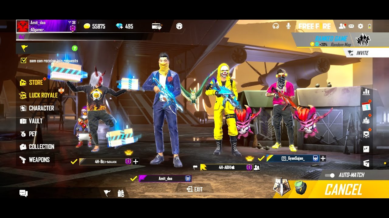 Free fire gameplay live DJ ALOK & CR7 DIAMONDS GIVEAWAY ...