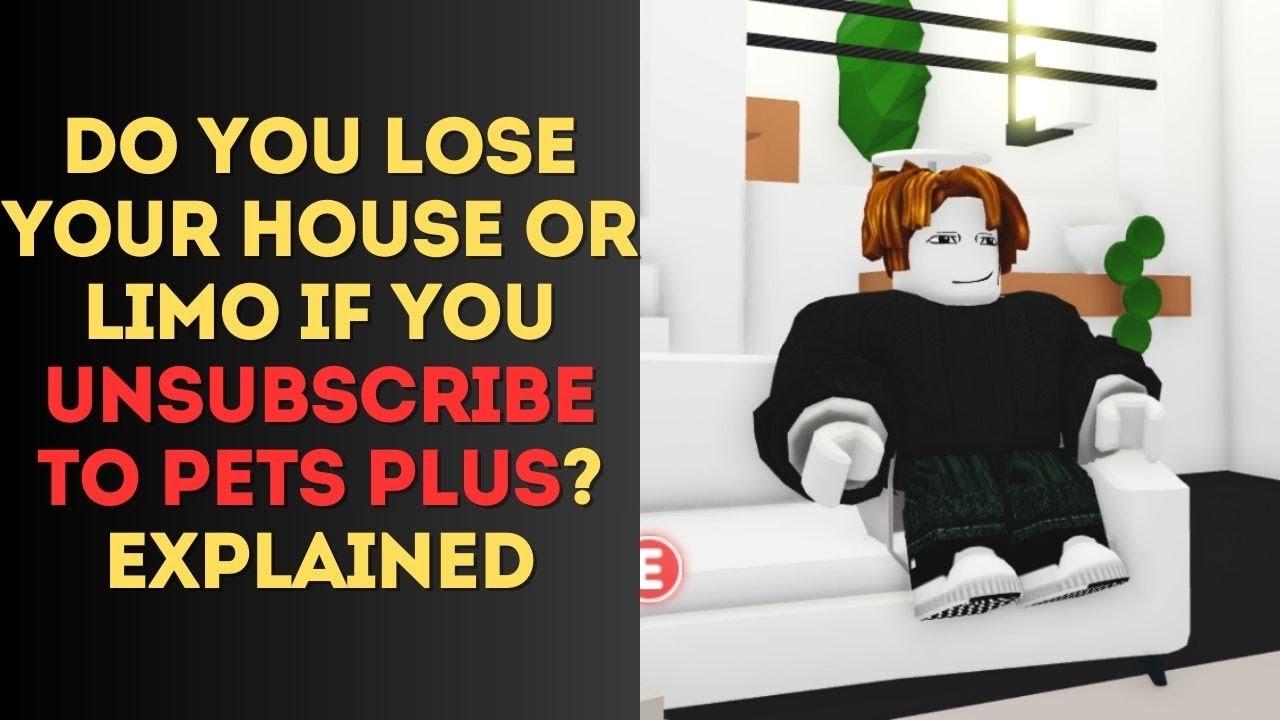 Do You Lose Your House Or Limo If You Unsubscribe To Pets Plus in Adopt ...