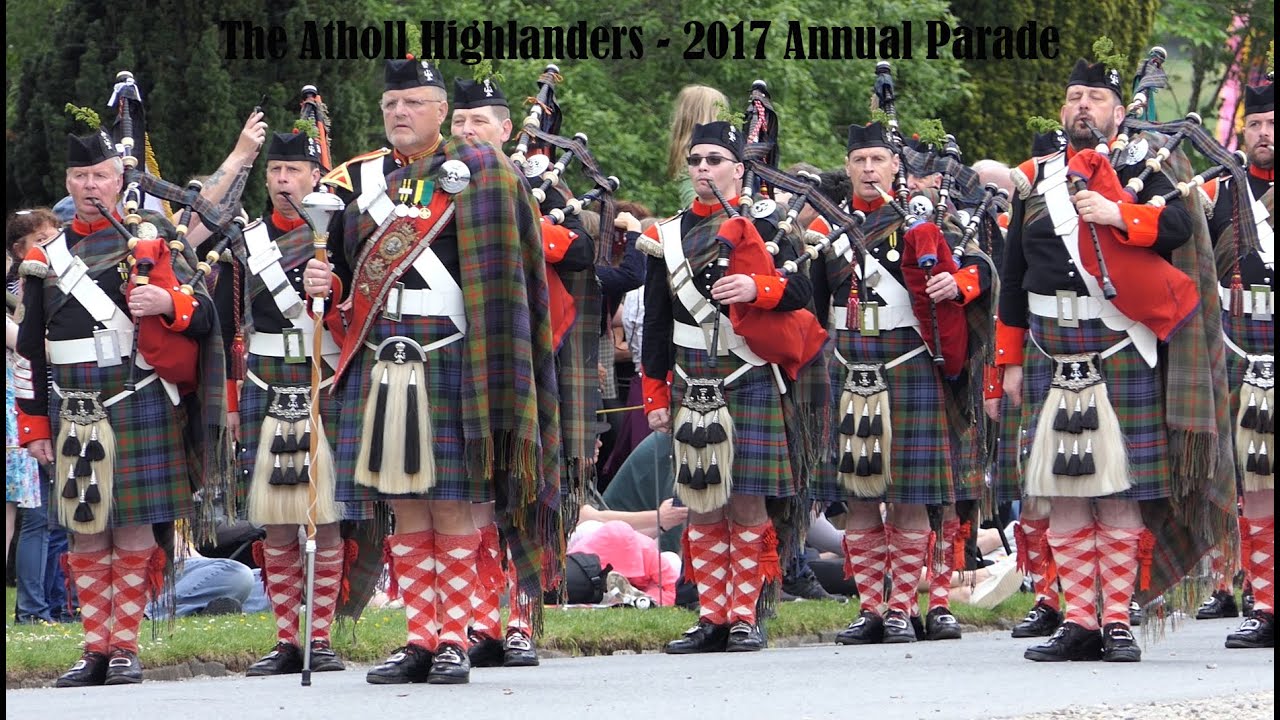 The complete Atholl Highlanders 2017 annual Parade - Director's Cut ...