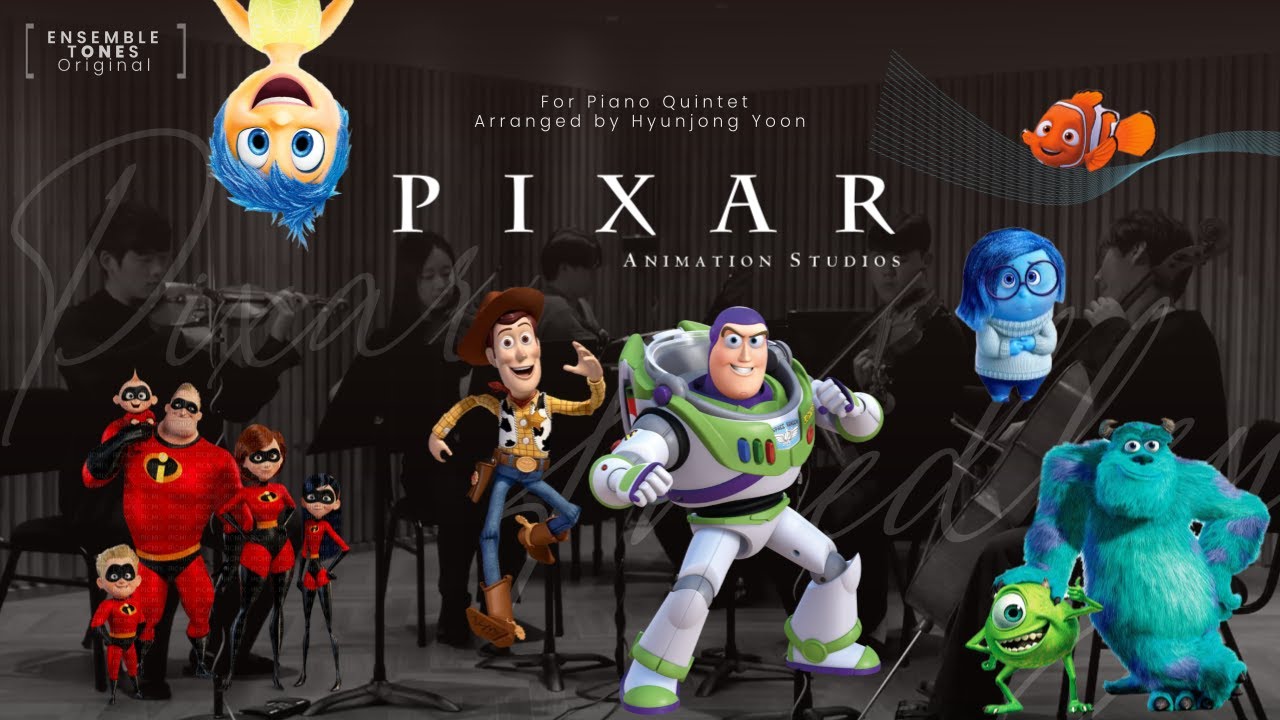 Pixar Music Medley II | 5 Iconic Movie Themes | 픽사 OST메들리 2 - YouTube