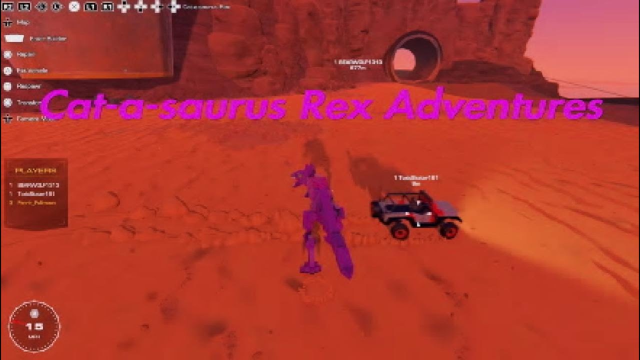 Cat-a-saurus Rex Has Some Fun - YouTube