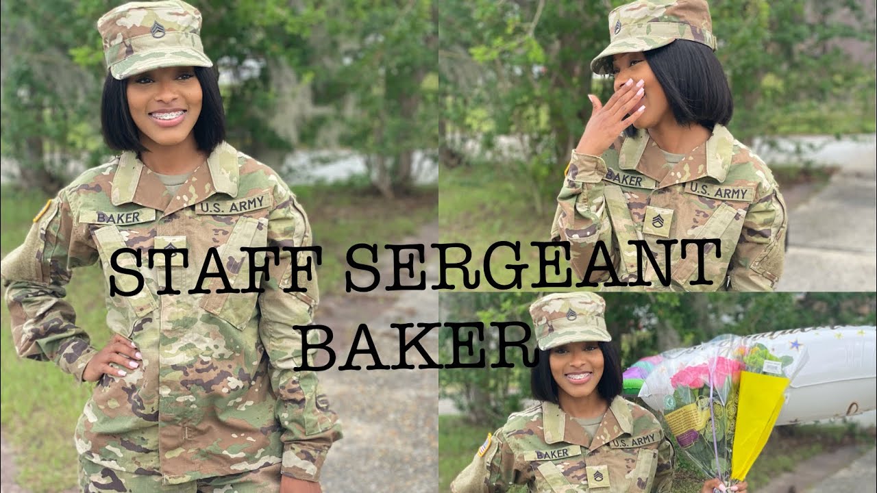 Military Monday : My Promotion To Staff Sergeant In US Army Vlog ...