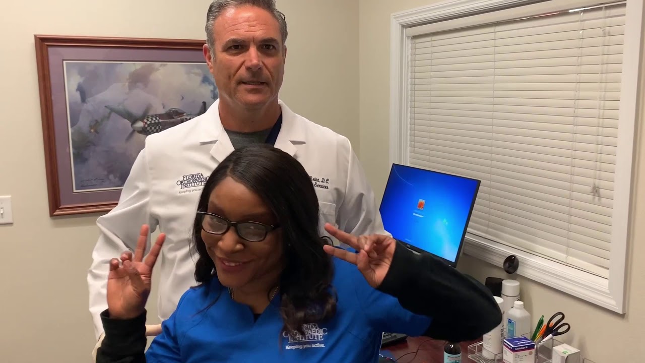 Dr. Reina, Posture to Alleviate Back Pain - Florida Orthopaedic ...