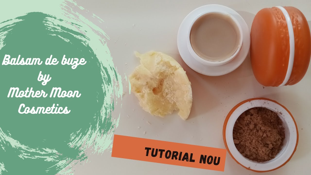 Cum sa prepari balsam de buze homemade | Mother Moon Cosmetics - YouTube