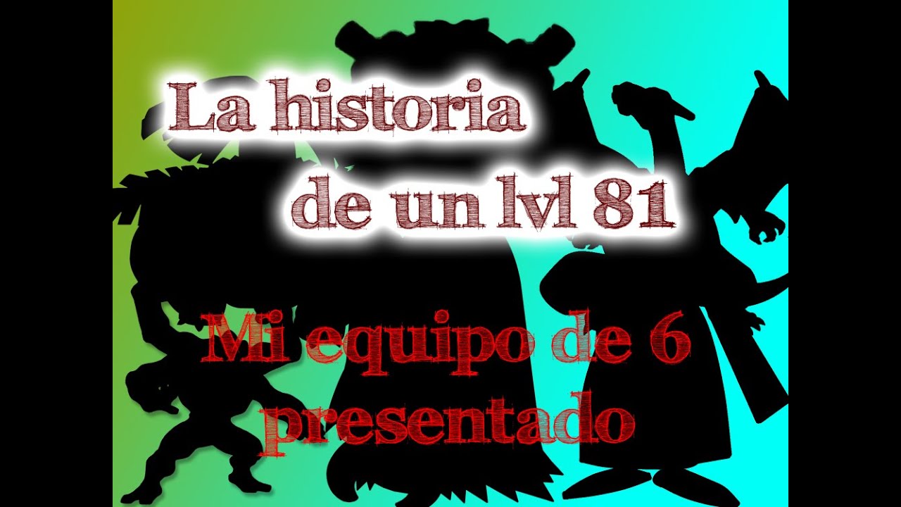 PxG - La historia de un lvl 81 - Presentando a mi equipo de nivel 80 ...