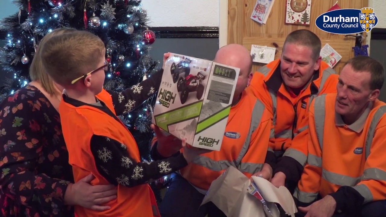 Bin crew Christmas gift - YouTube