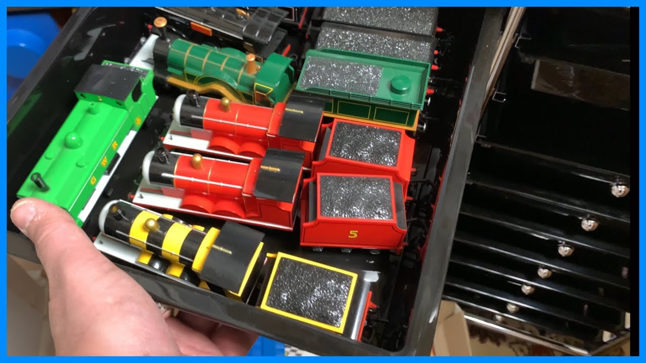 Storage Solution for my HO Scale Trains - Thomas & Friends and more ...