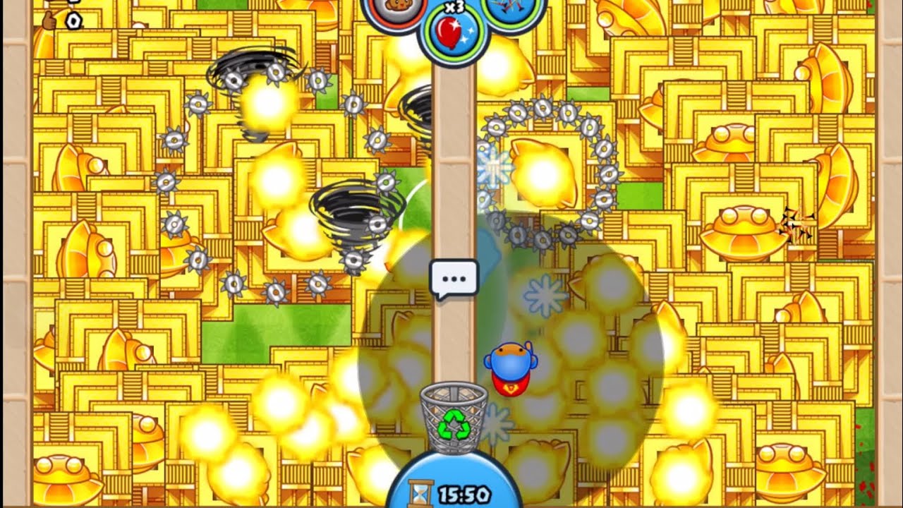 How to fill your entire screen with SUPER MONKEY TEMPLES on BLOONS TD ...