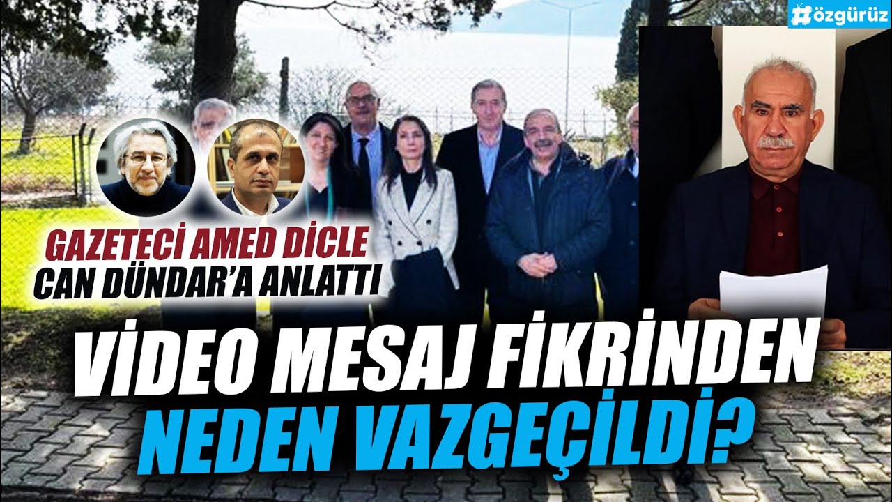 Videolu mesajdan neden son anda vazgeçildi? / Gazeteci Amed Dicle, Can ...