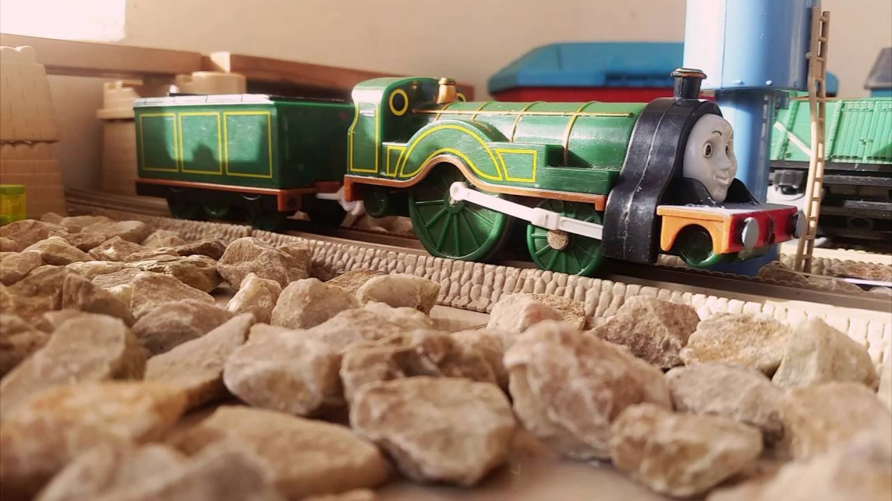 Trackmaster Emily The Emerald Green Engine Review - YouTube