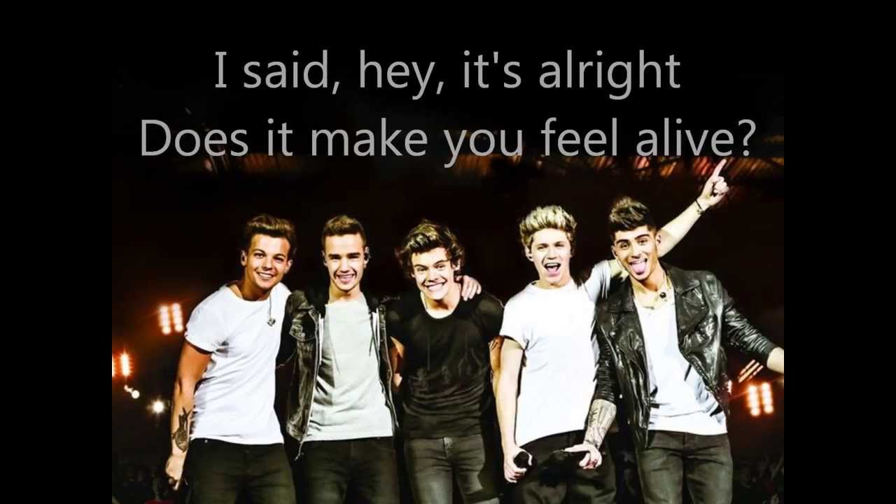 One Direction - Alive (pictures + lyrics) - YouTube