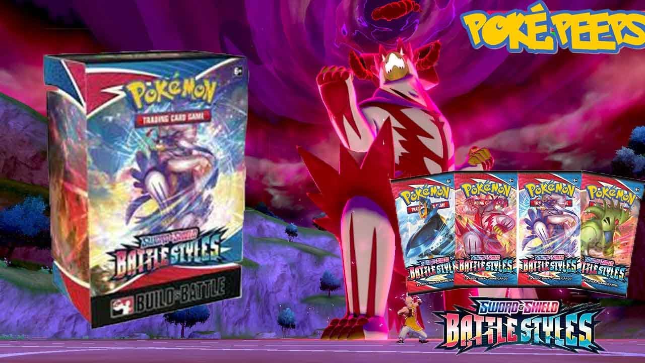 Pokemon - Battle Styles Build and Battle Opening - VMAX Pulls - YouTube