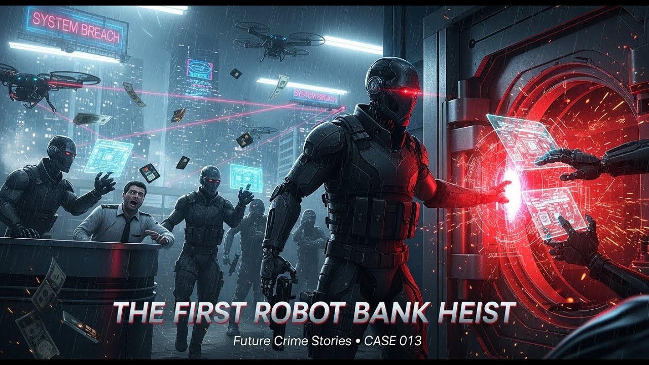 CASE 013 — The First Robot Bank Heist | Future Crime Stories - YouTube