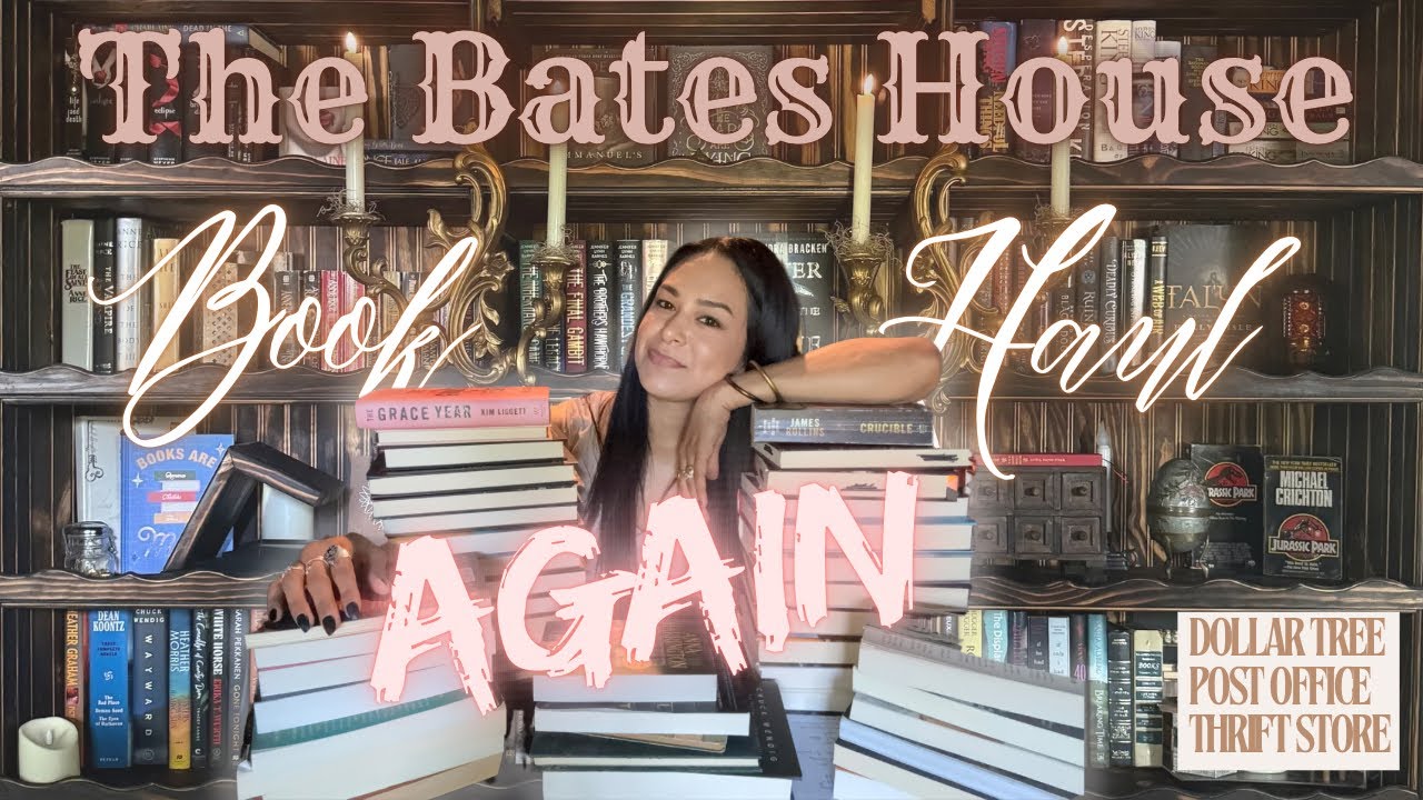 $28 Book haul dollar tree books thrifted home library finds books on ...