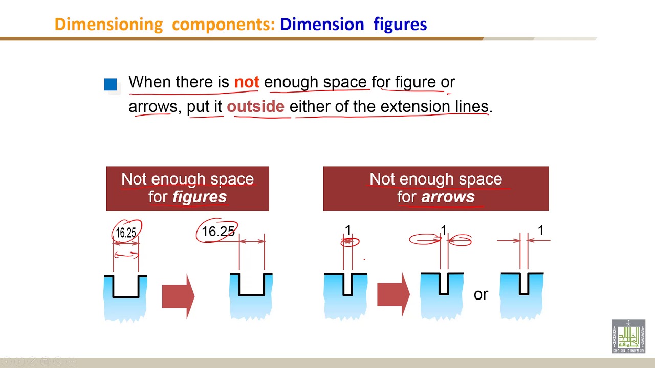 Engineering Drawing - 1 | C6-L3 | Dimensioning components (Cont.) - YouTube