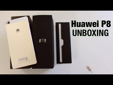 Huawei P8 unboxing and first impressions - Champagne Gold edition