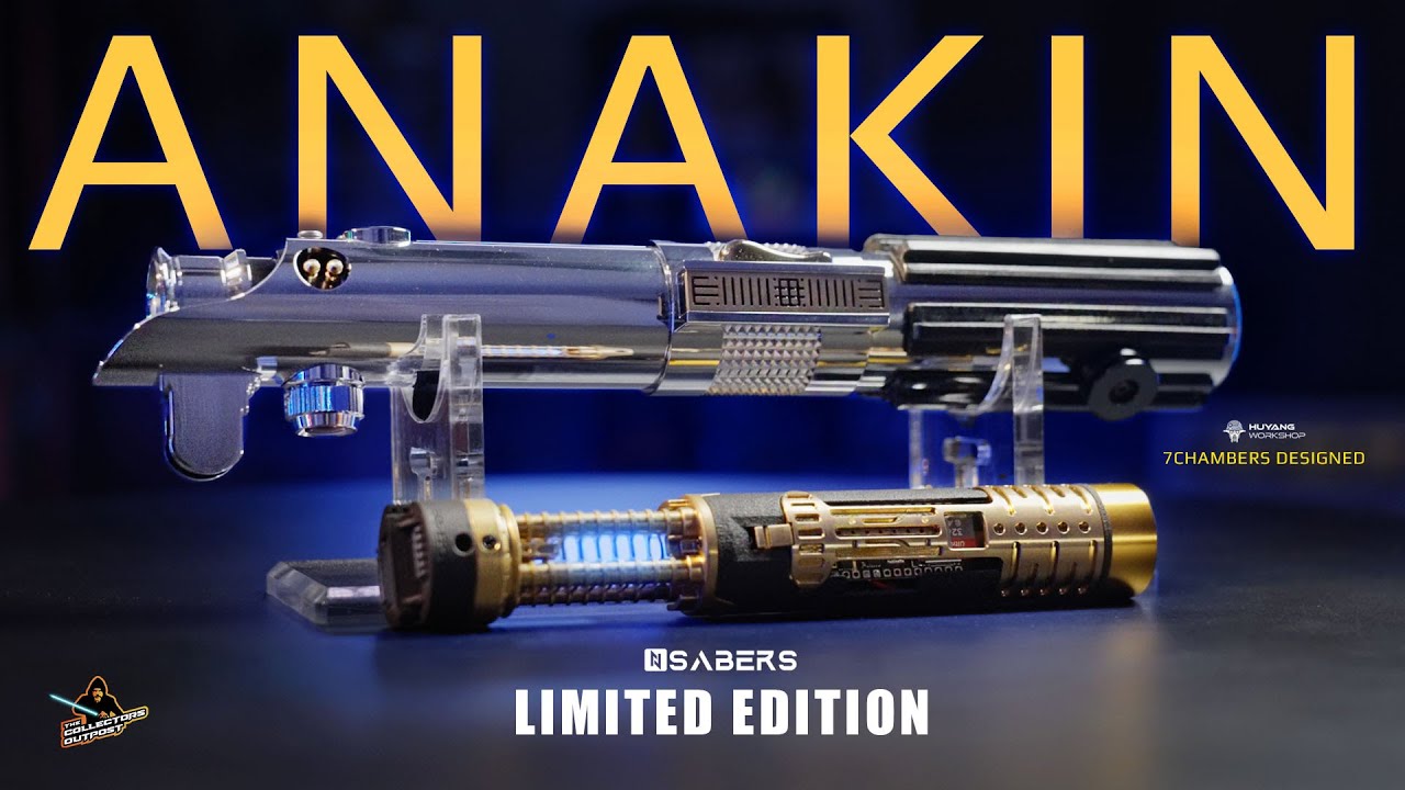 Is this the best Anakin lightsaber w/Crystal From NSabers? - YouTube