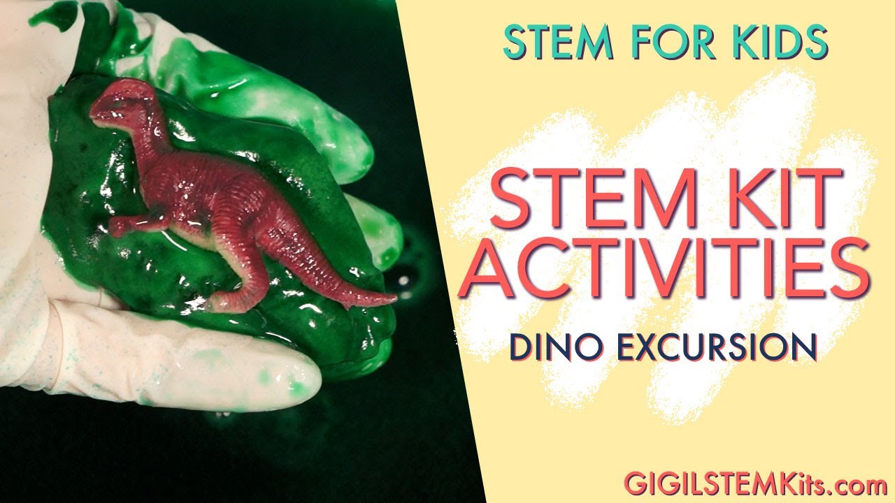 Dinosaur Science Activities and Experiments Kit | STEM for Kids ...