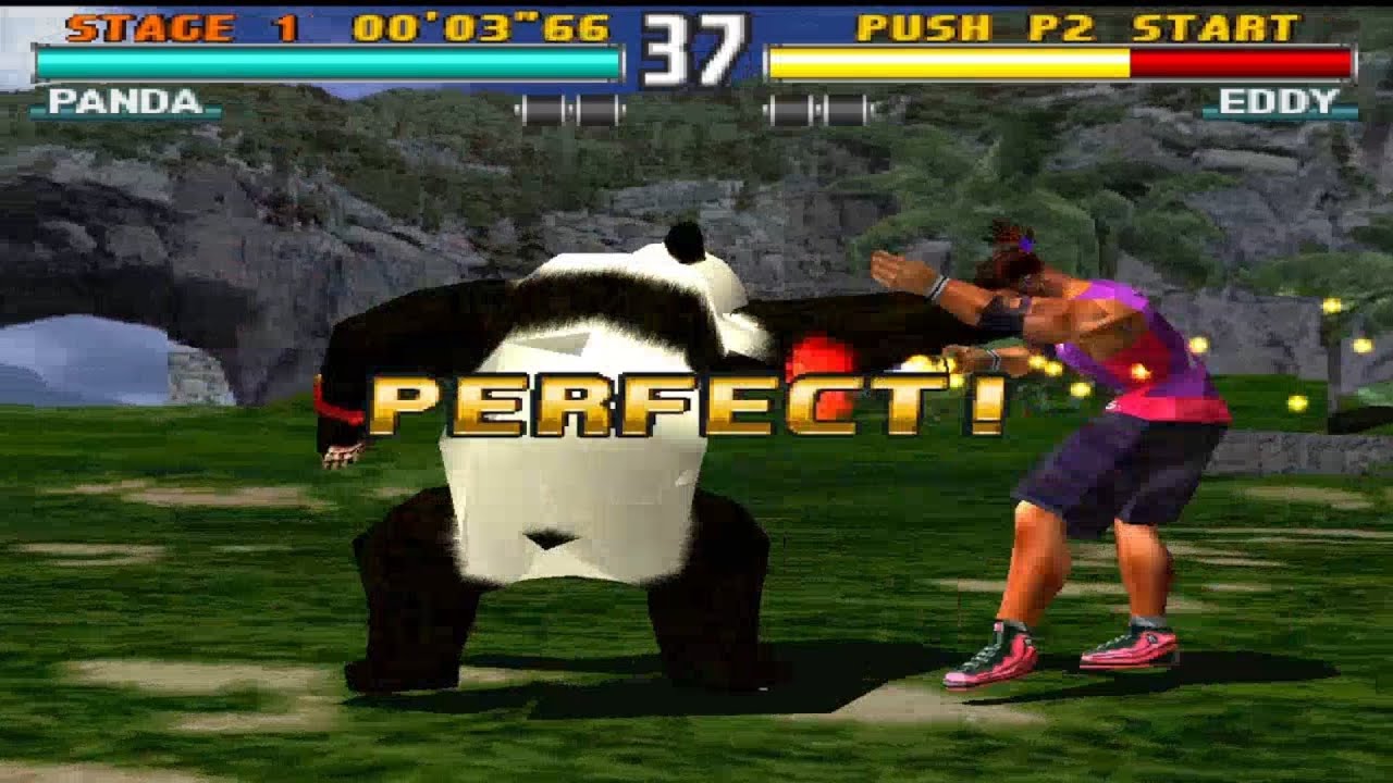 Tekken 3 Panda with Paul Moves Arcade - YouTube