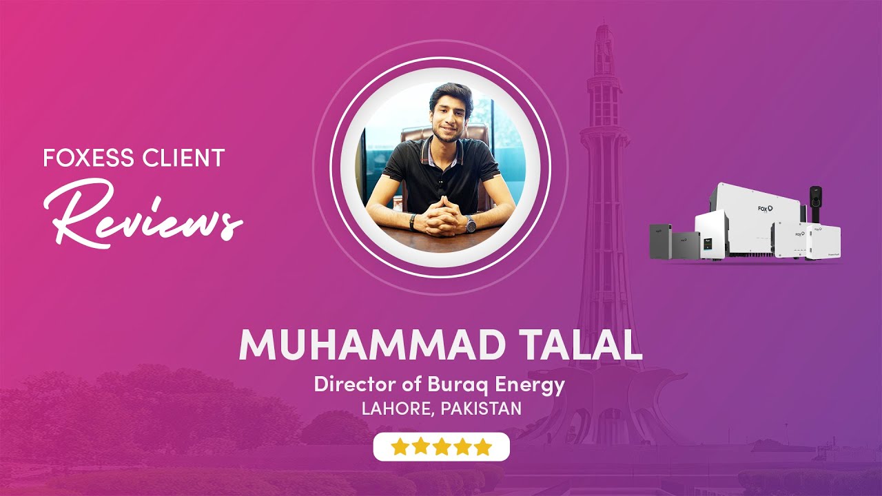 Meet Muhammad Talal, Director of Buraq Energy, Lahore - YouTube