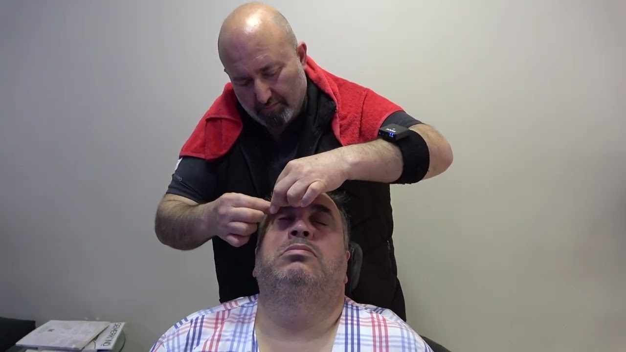 Asmr Head Massage Face Massage And Body Massage By Turkish Barber Youtube