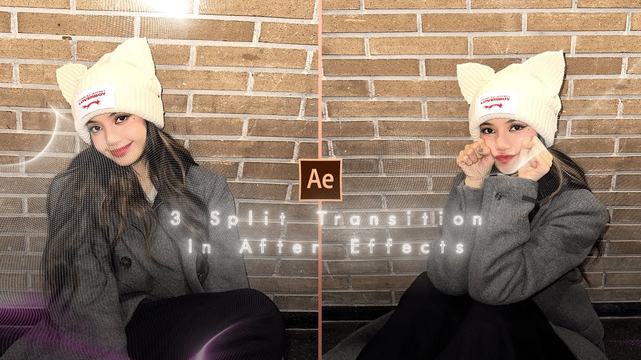 3 Split Transition || After Effects Tutorial - YouTube