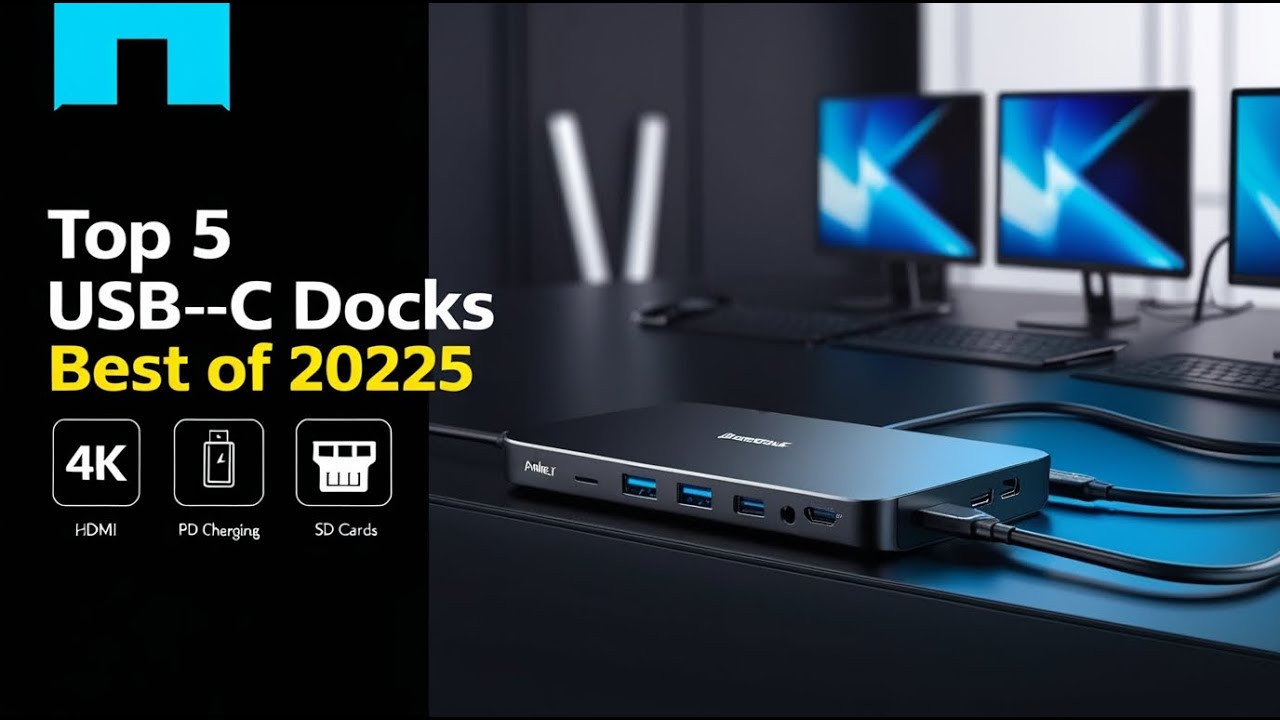 Top 5 Best USB-C Docking Stations 2025 | Ultimate Laptop Docking Hub ...