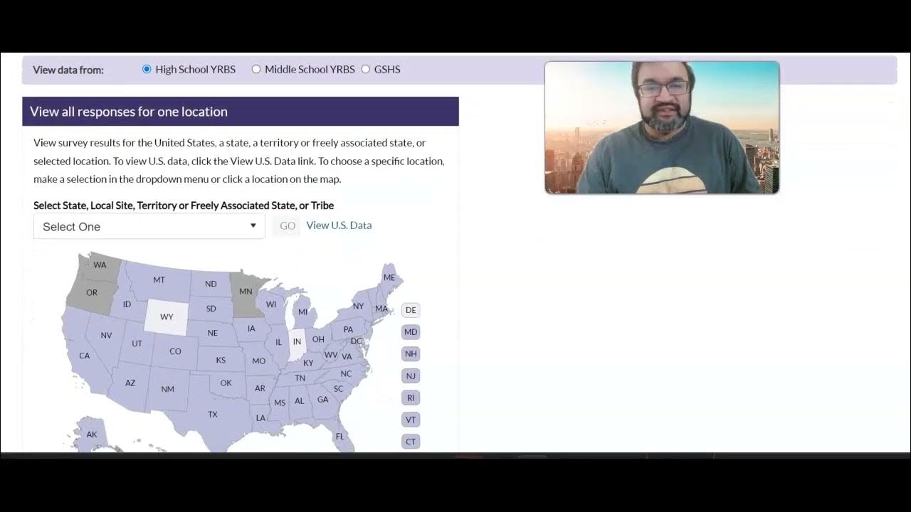 Youth Risk Behavior Survey (YRBS) Dashboard - YouTube