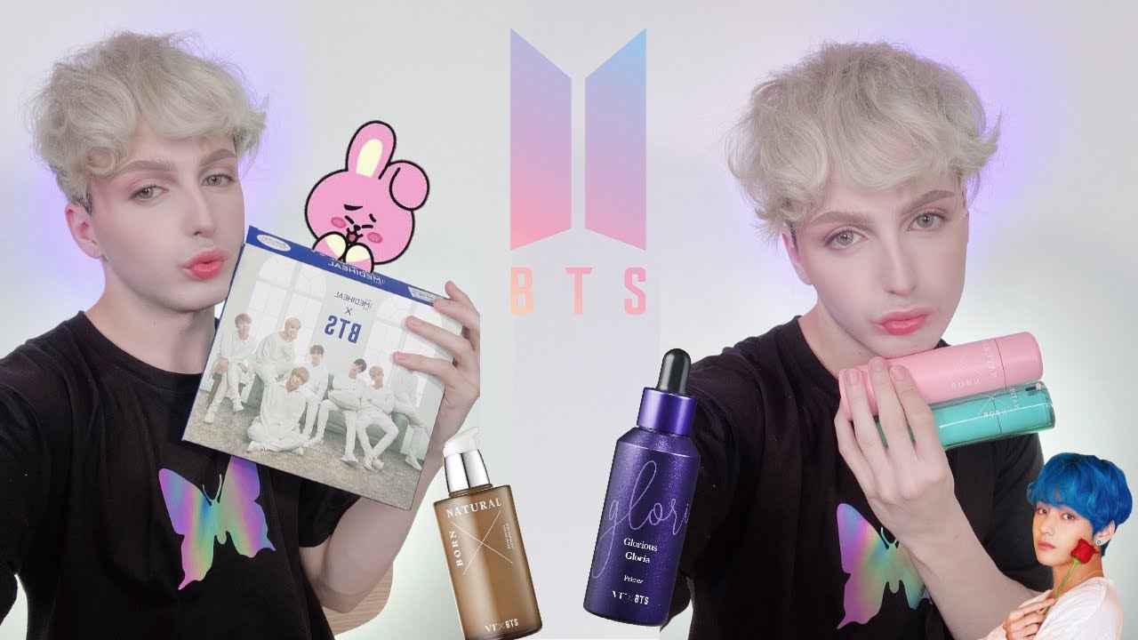 Je test TOUS les Cosmétiques BTS ! | Kpop Cosmetics Yesstyle - YouTube