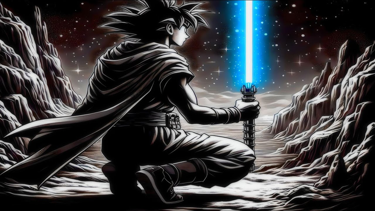 DRAGON BALL x STAR WARS - A NEW HOPE - YouTube