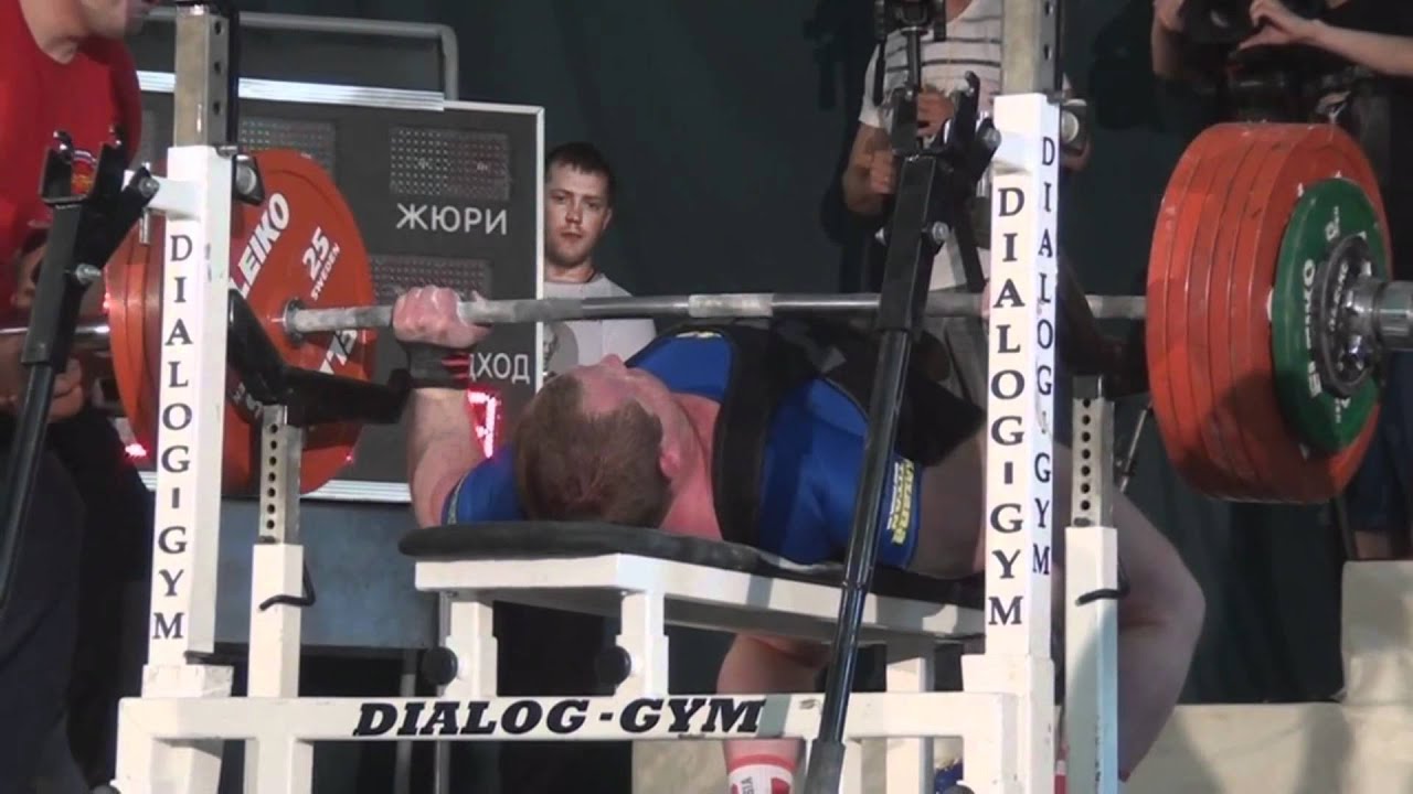 2012 Super Cup of Titans Andrey Belyaev 300 kg Bench Press (5/27/2012) - YouTube