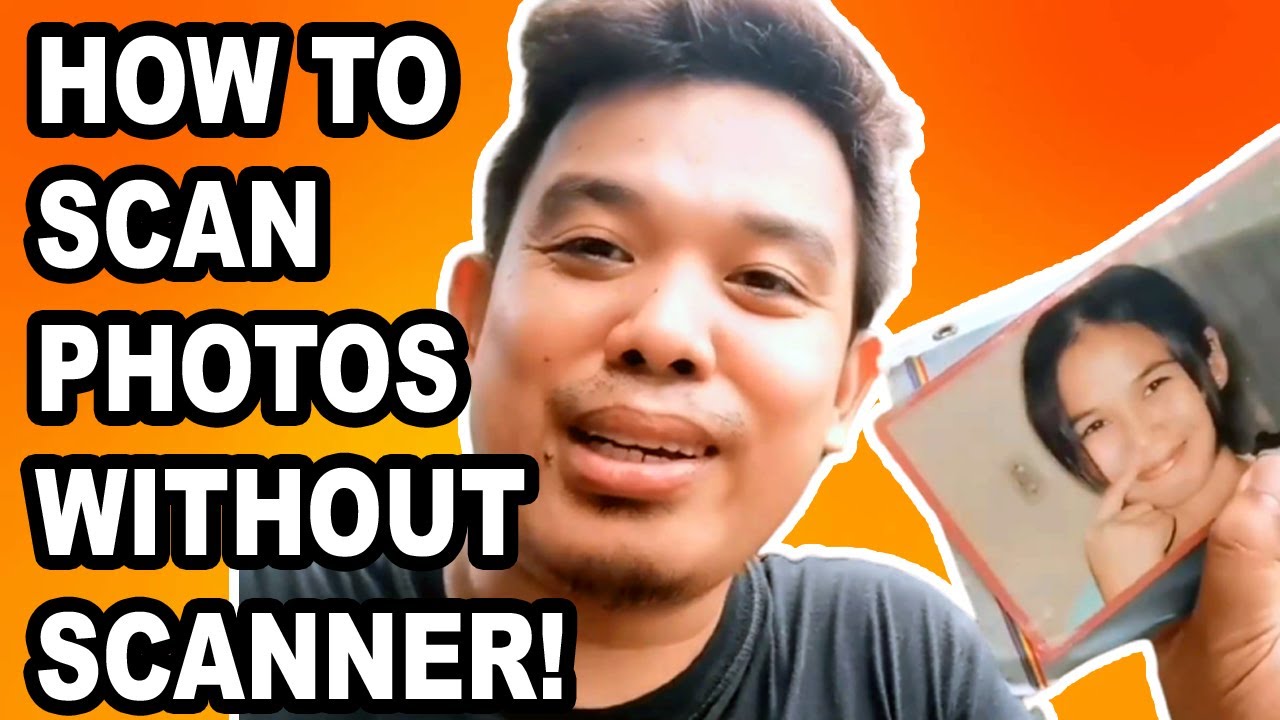 HOW TO SCAN PHOTOS USING YOUR PHONE | NO SCANNER NEEDED! | Marlon ...